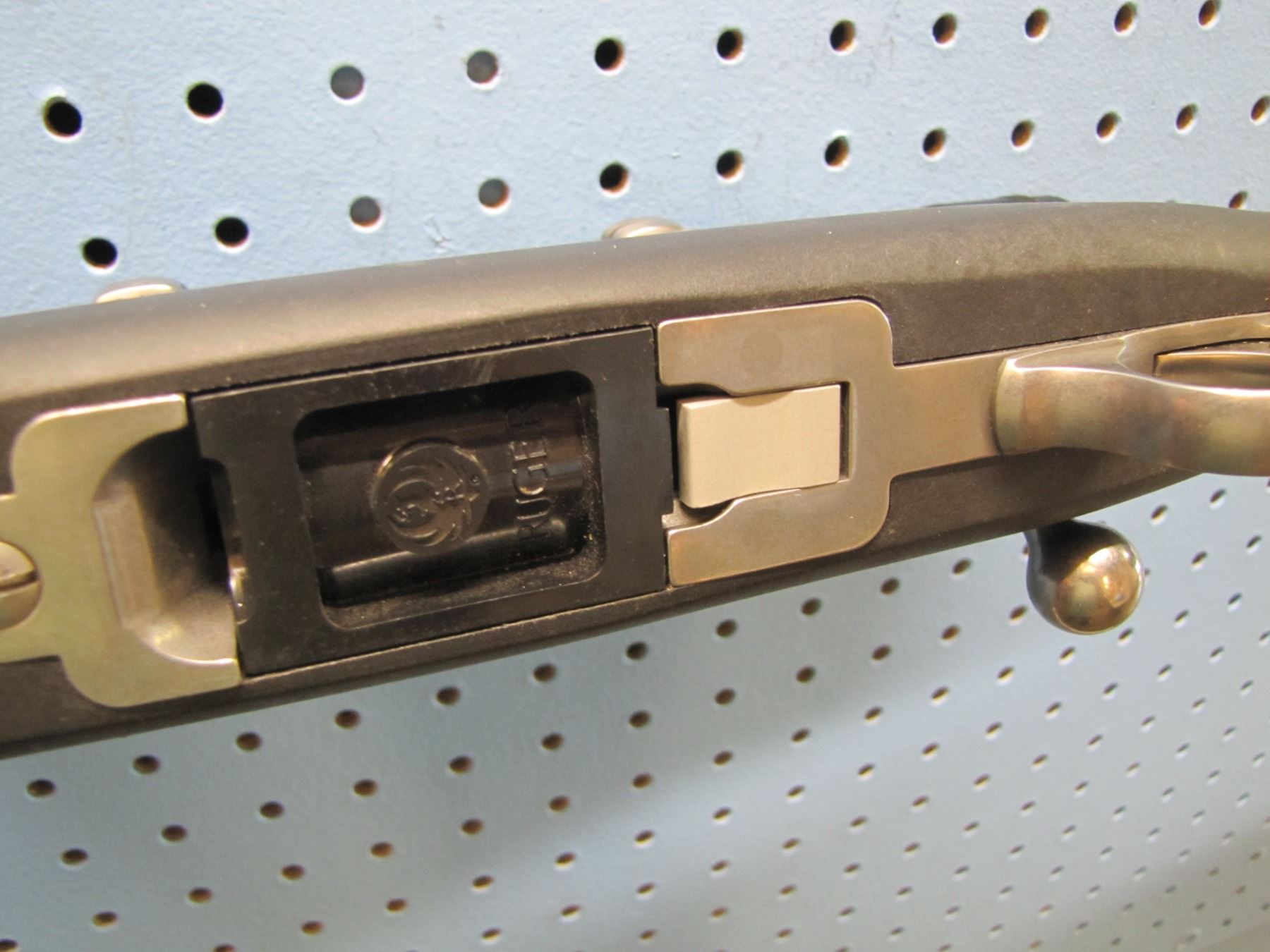 Ruger 77 / 22; Bolt action; 22 win mag rim fire ; stainless steel ...