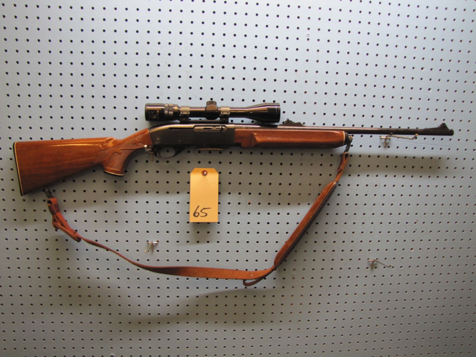 Remington; Model 7400; semi automatic; 30-06 sprg caliber; Clip ; Nikko ...