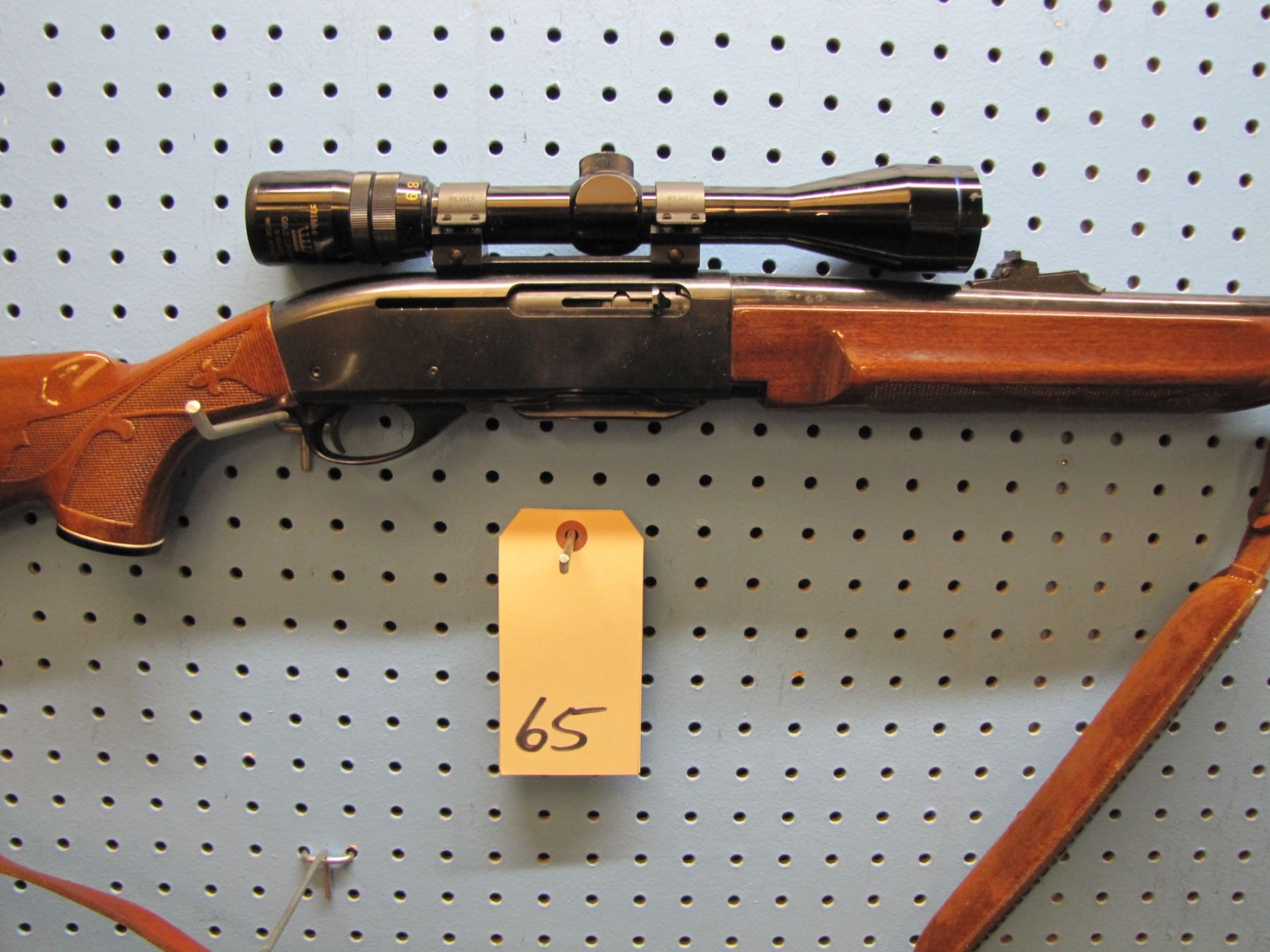 Remington; Model 7400; semi automatic; 30-06 sprg caliber; Clip ; Nikko ...