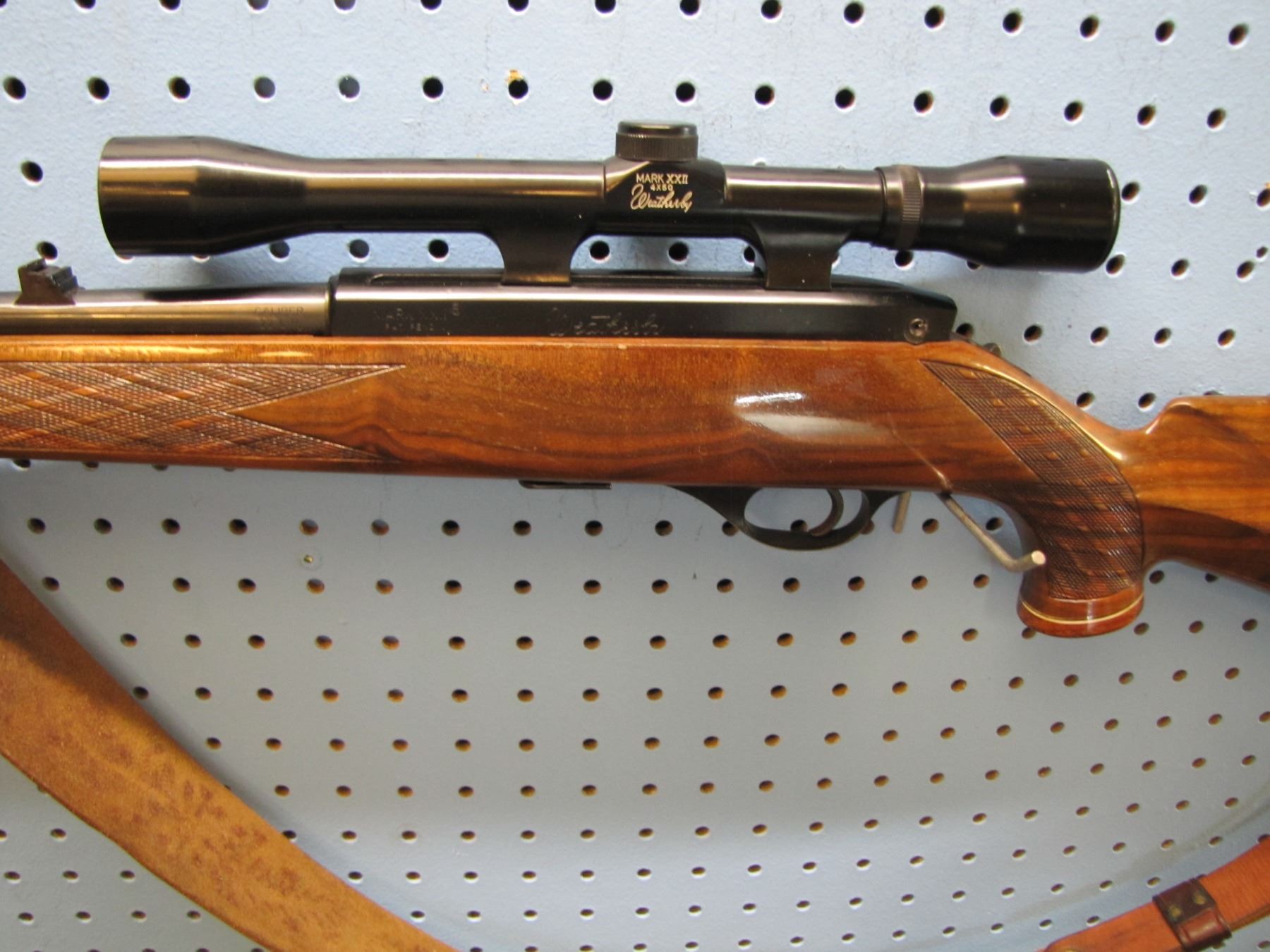 Weatherby; Mark XXII ; caliber 22 long rifle; semi automatic; clip ...