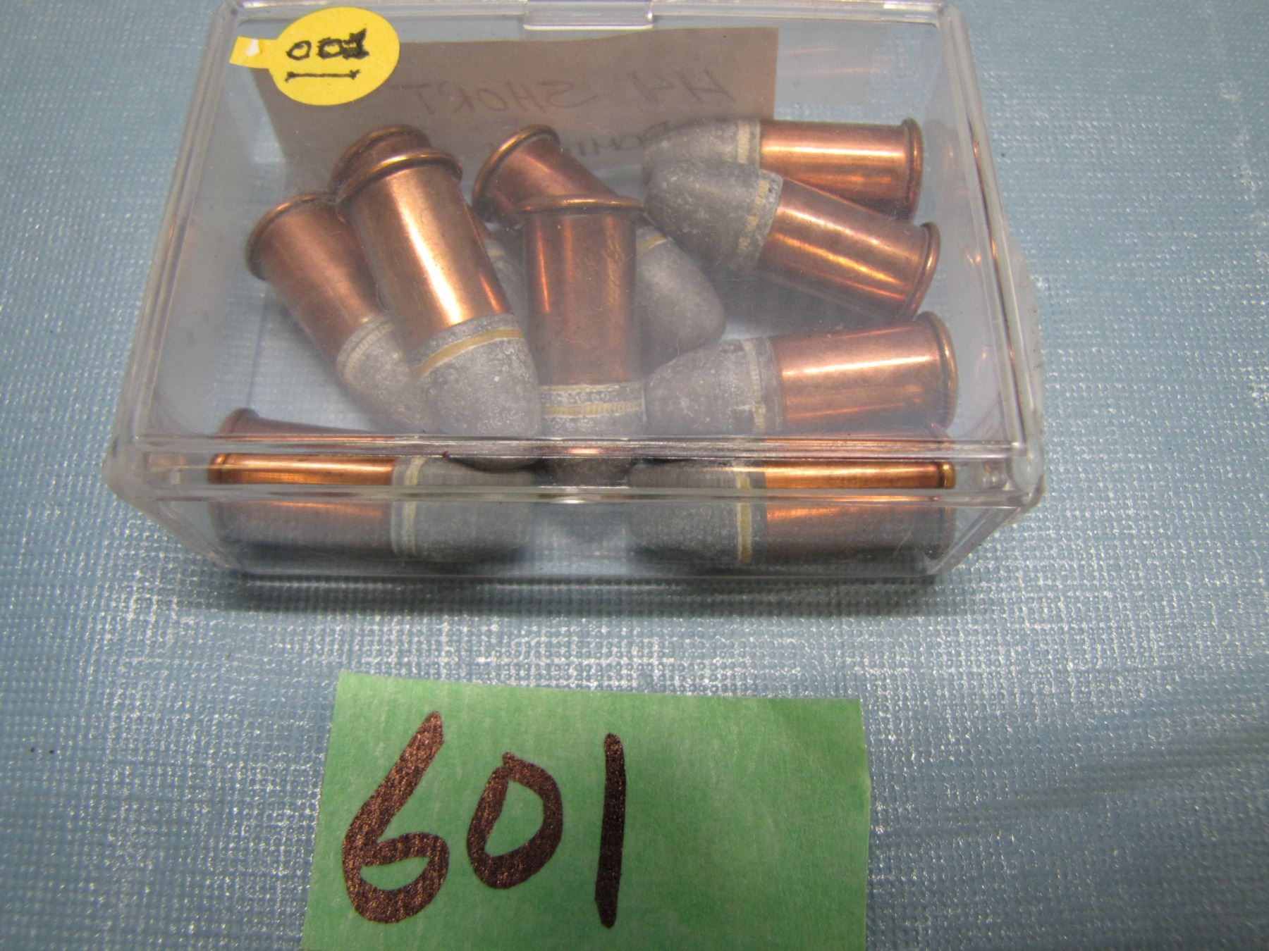 Box of 10 rounds 44 rimfire short cartridges dominion D headstamp