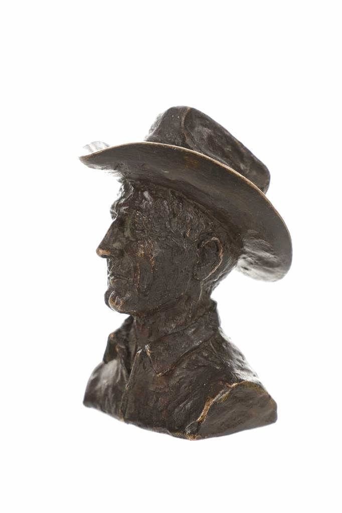 Jay Contway (1935-2019) Bill Linderman Bronze