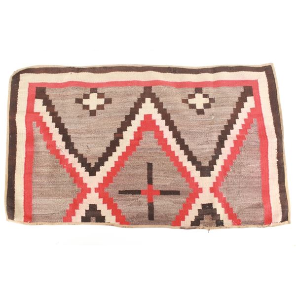 C. 1890 Navajo Ganado Hubbell Trading Post Rug