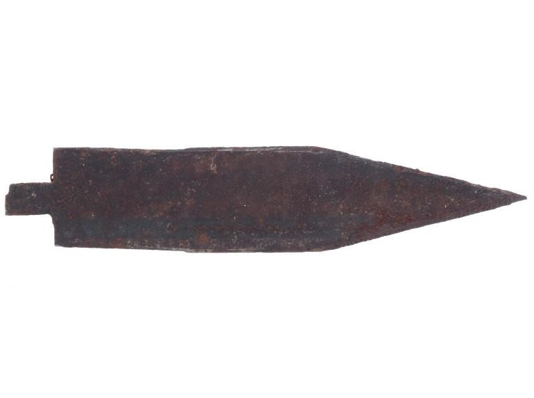 Trade Metal Triangular Tip Point c. 19th Century