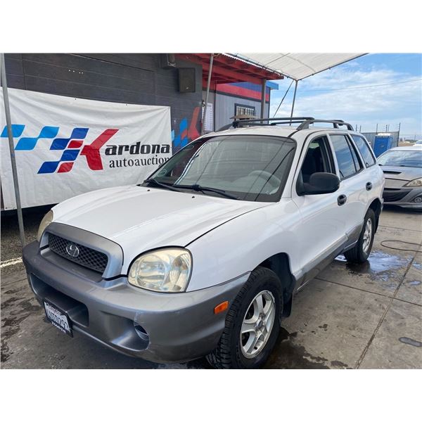 2001 HYUNDAI SANTA FE