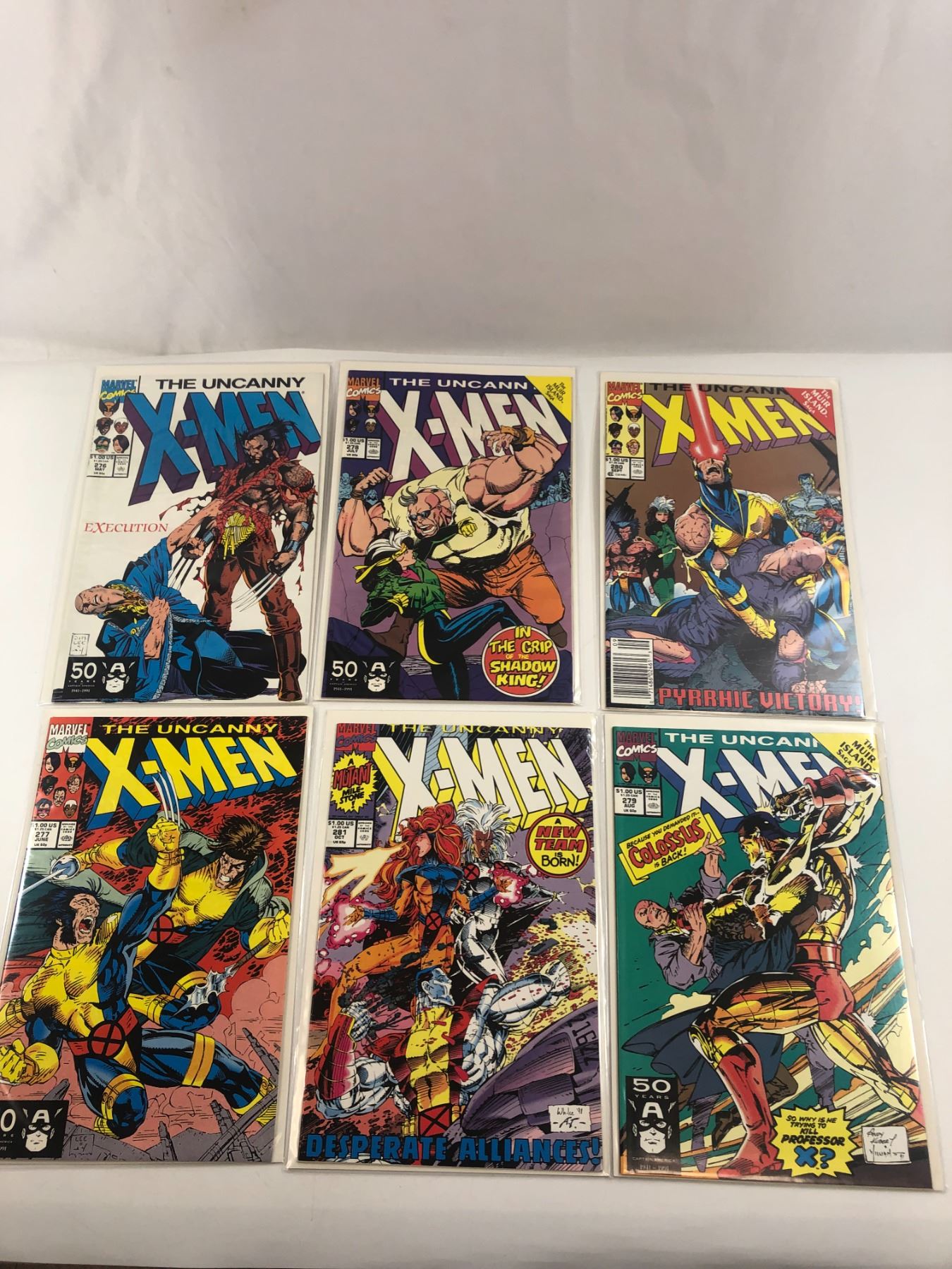 Uncanny X-Men #276-281