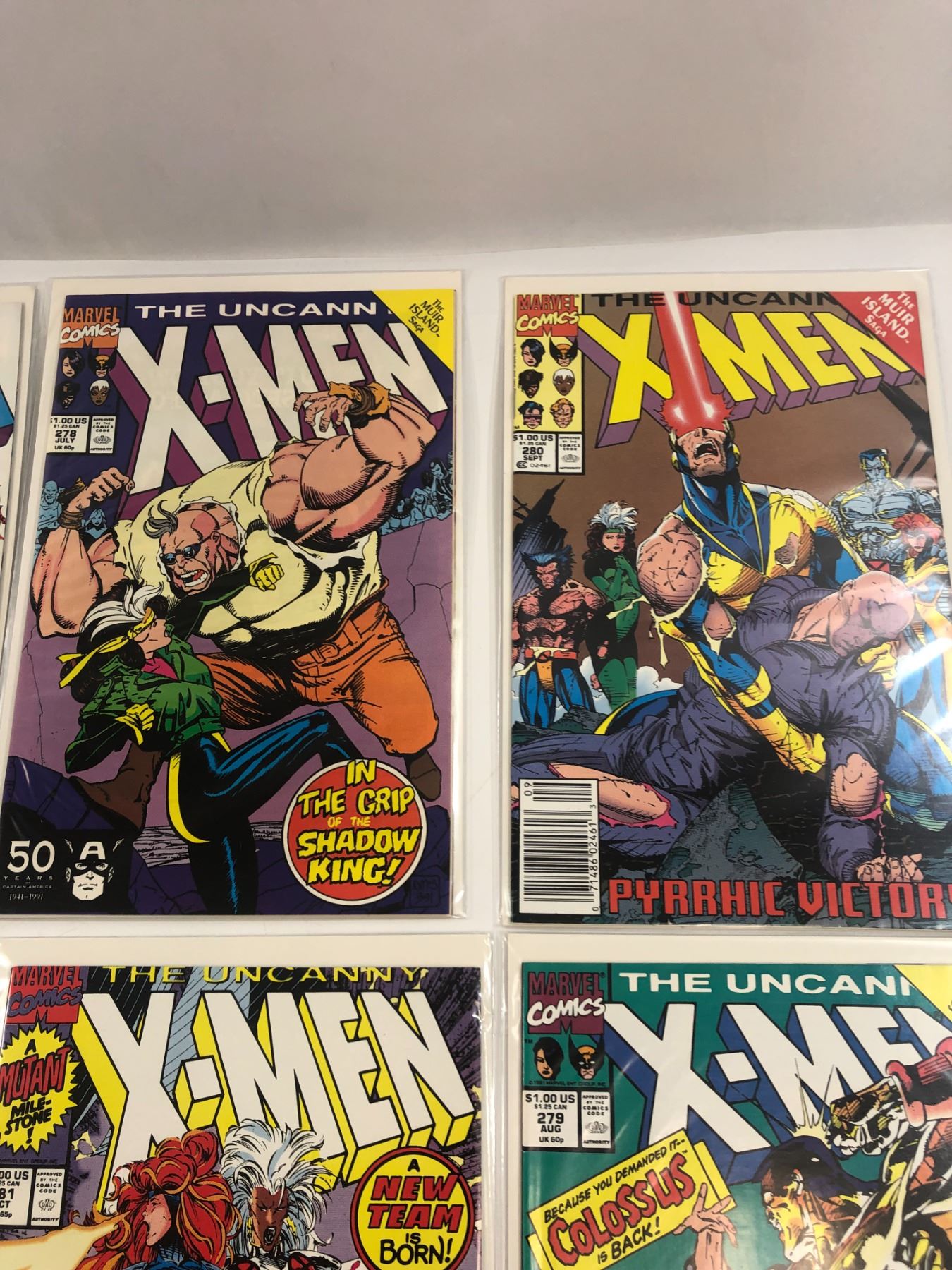 Uncanny X-Men #276-281