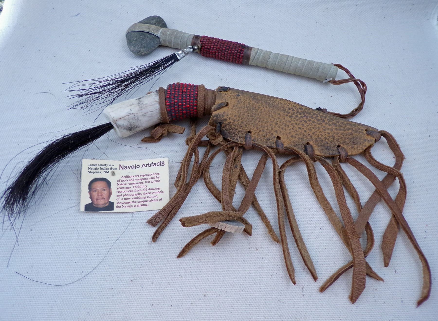 2 Navajo Collectibles by James Shorty