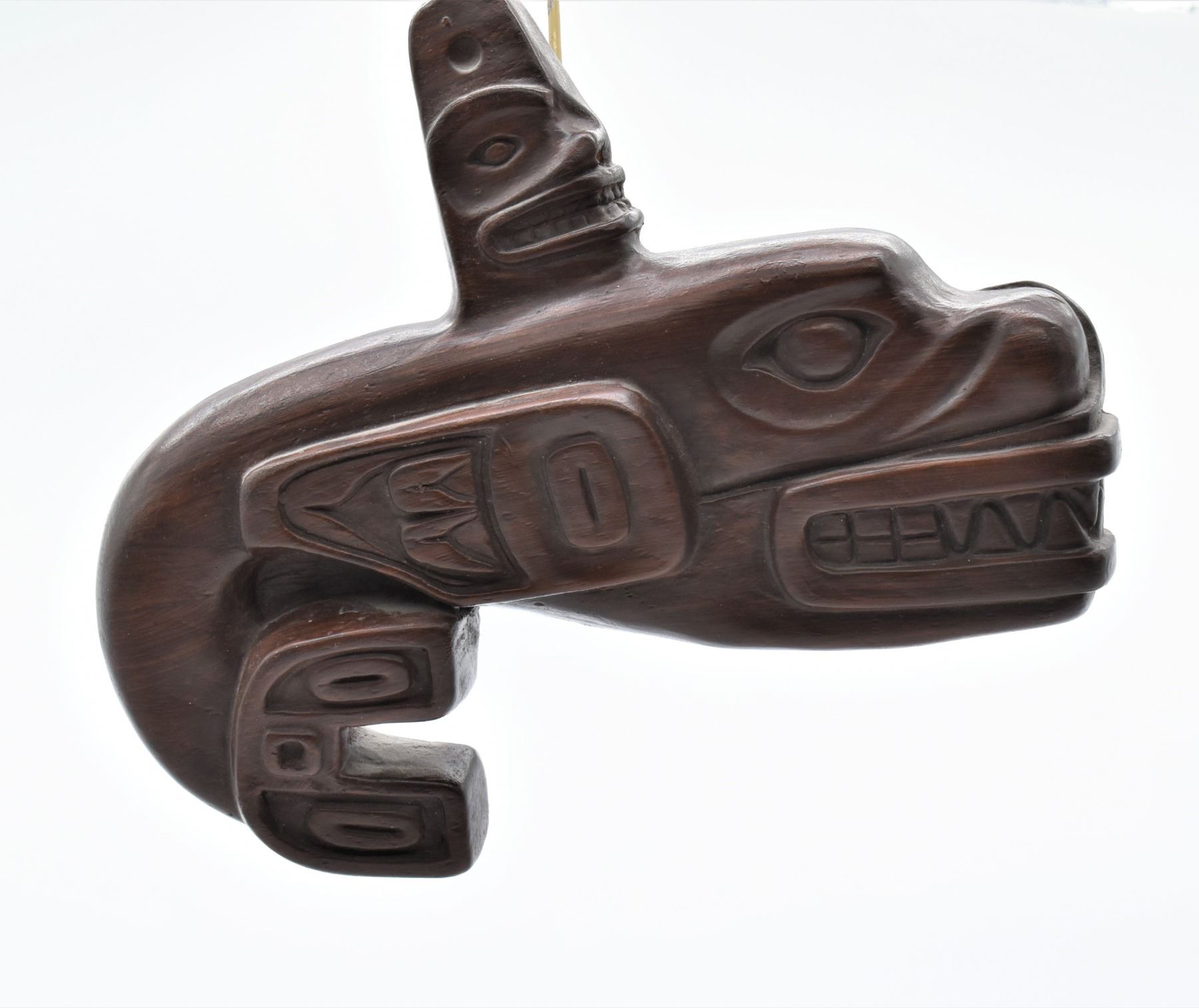 Northwest Coast Ceramic Pottery Orca Whale
