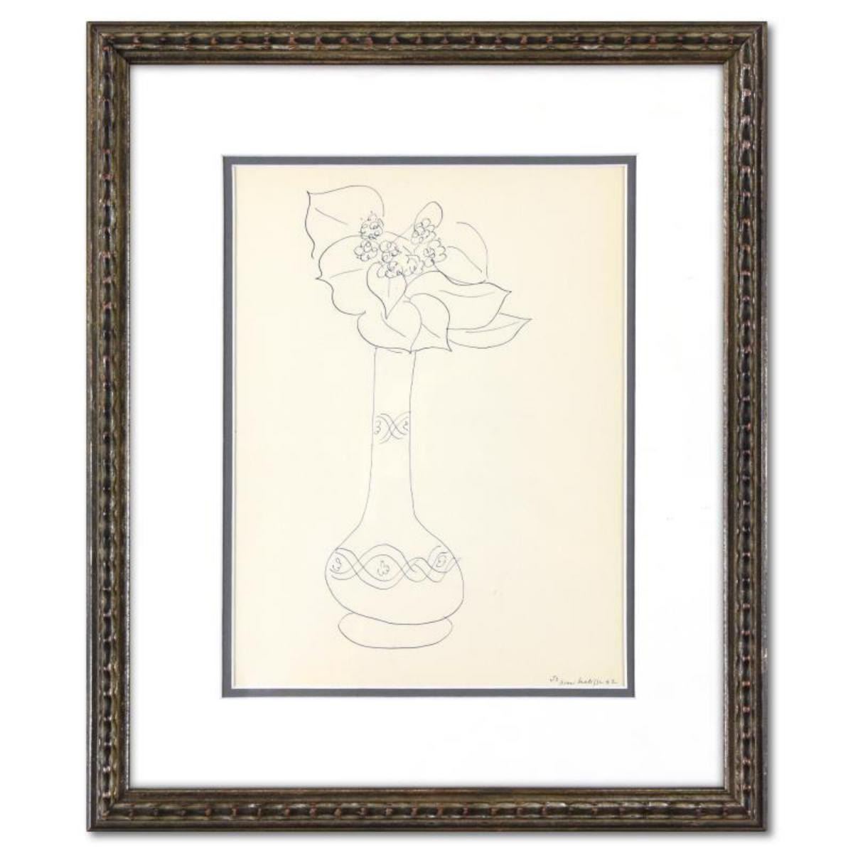 Pierre Henri Matisse (1869-1954), Framed Lithograph, Plate Signed with ...