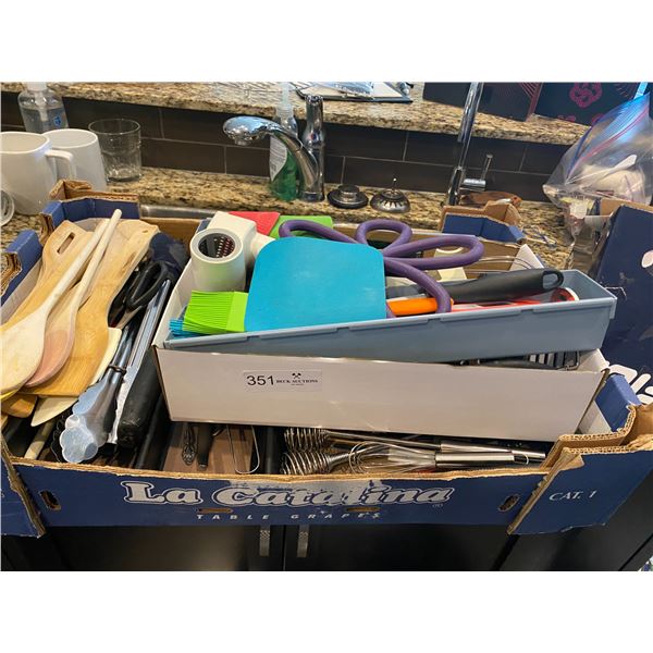 Assorted Cutlery And Cutlery Tray Beck Auctions Inc