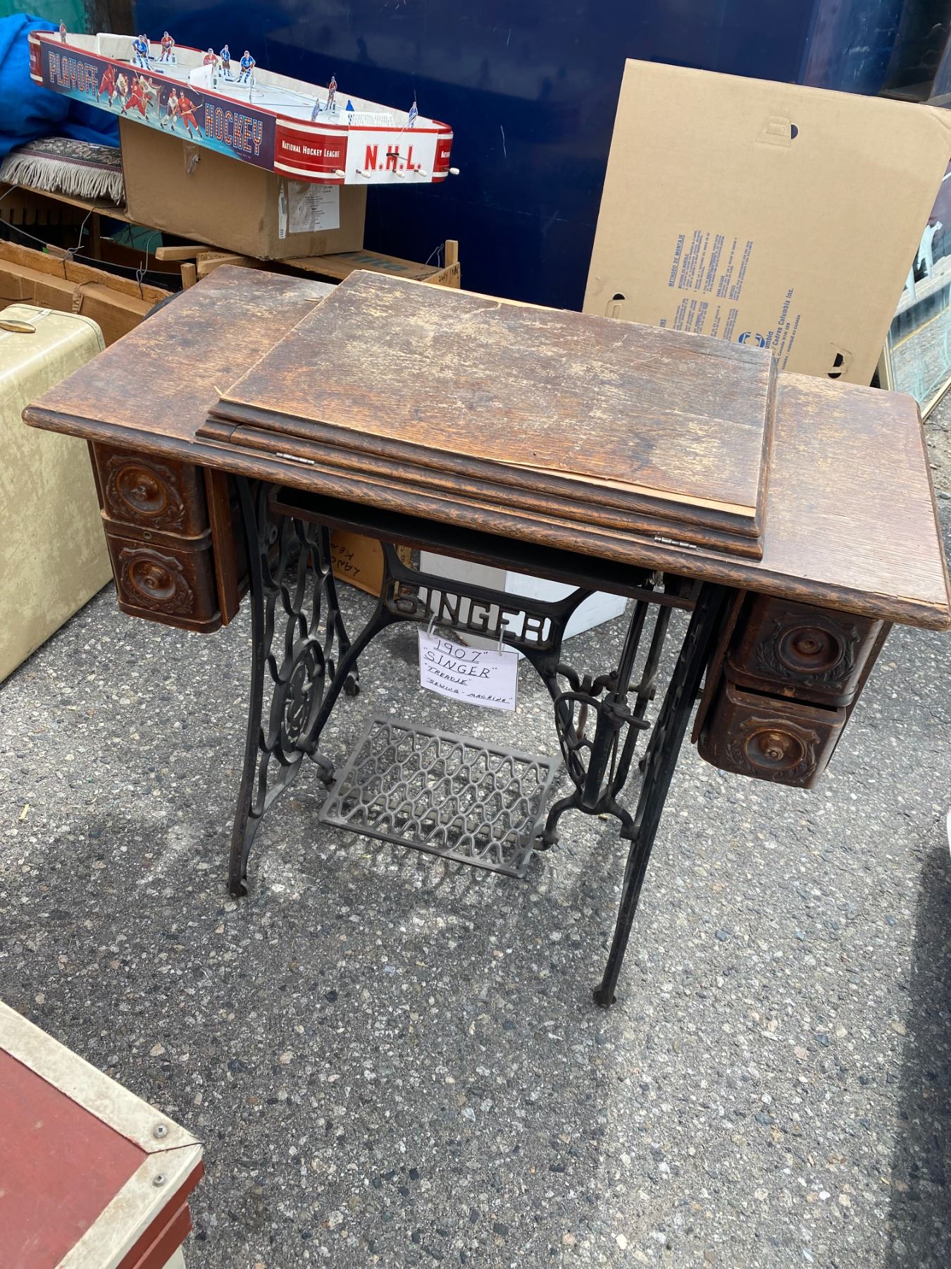 Singer treadle sewing machine