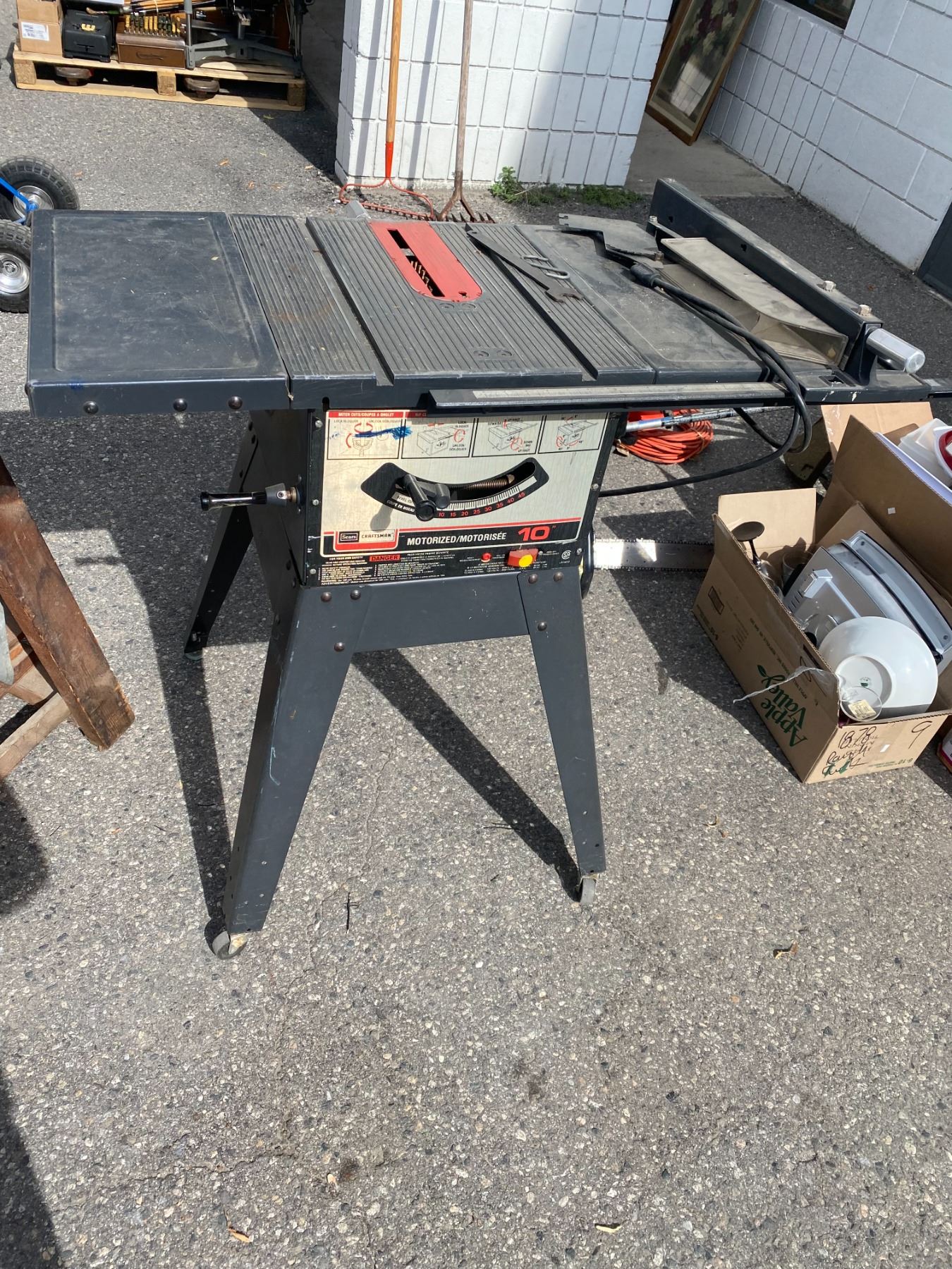 Craftsman table saw