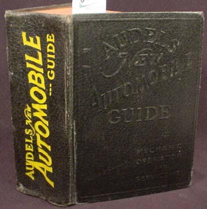 1954 "AUDELS NEW AUTOMOBILE GUIDE" HARDCOVER BOOK