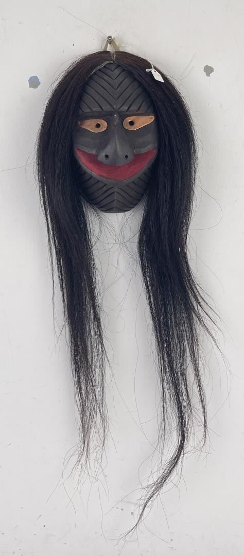 Iroquois Indian Wolf Clan False Face Mask