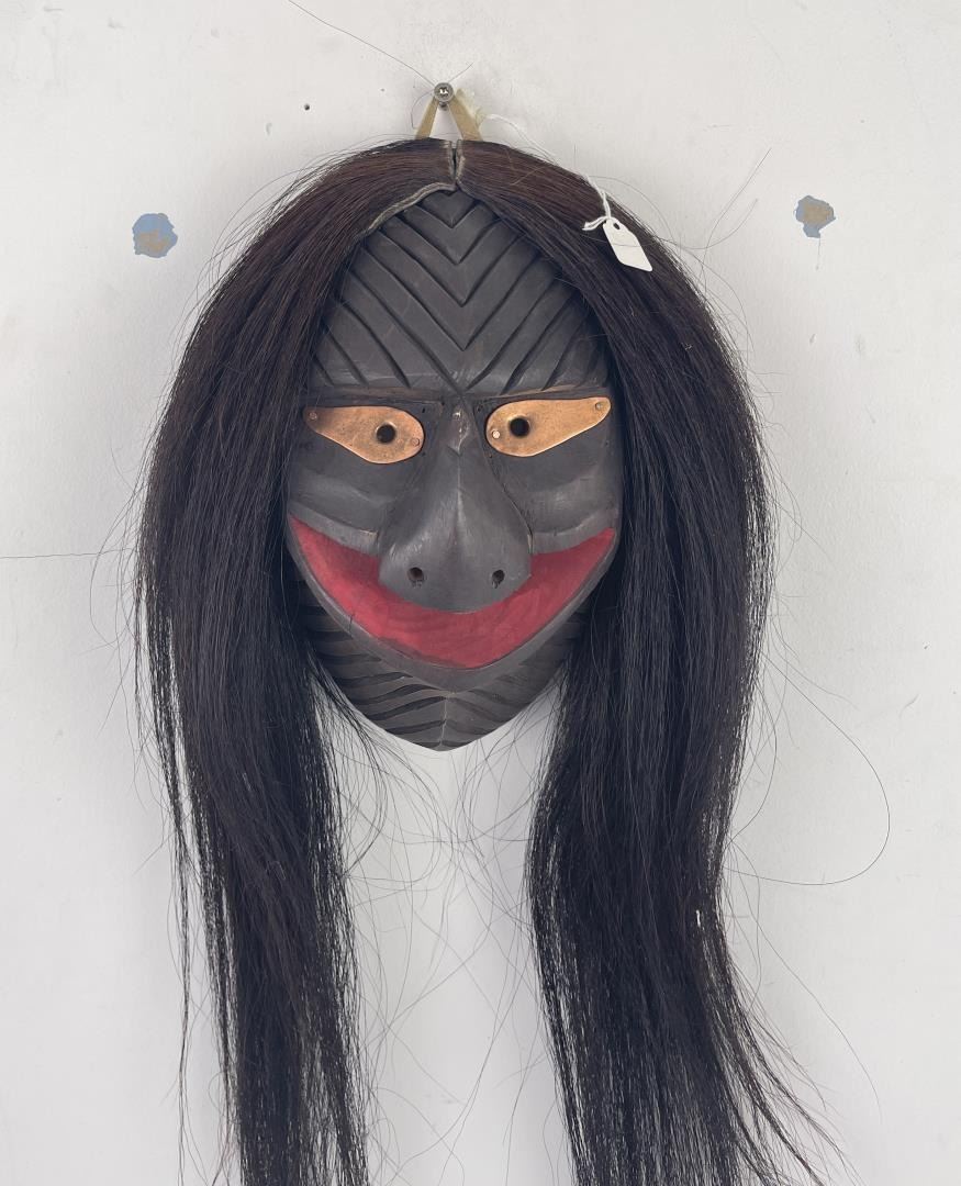 Iroquois Indian Wolf Clan False Face Mask