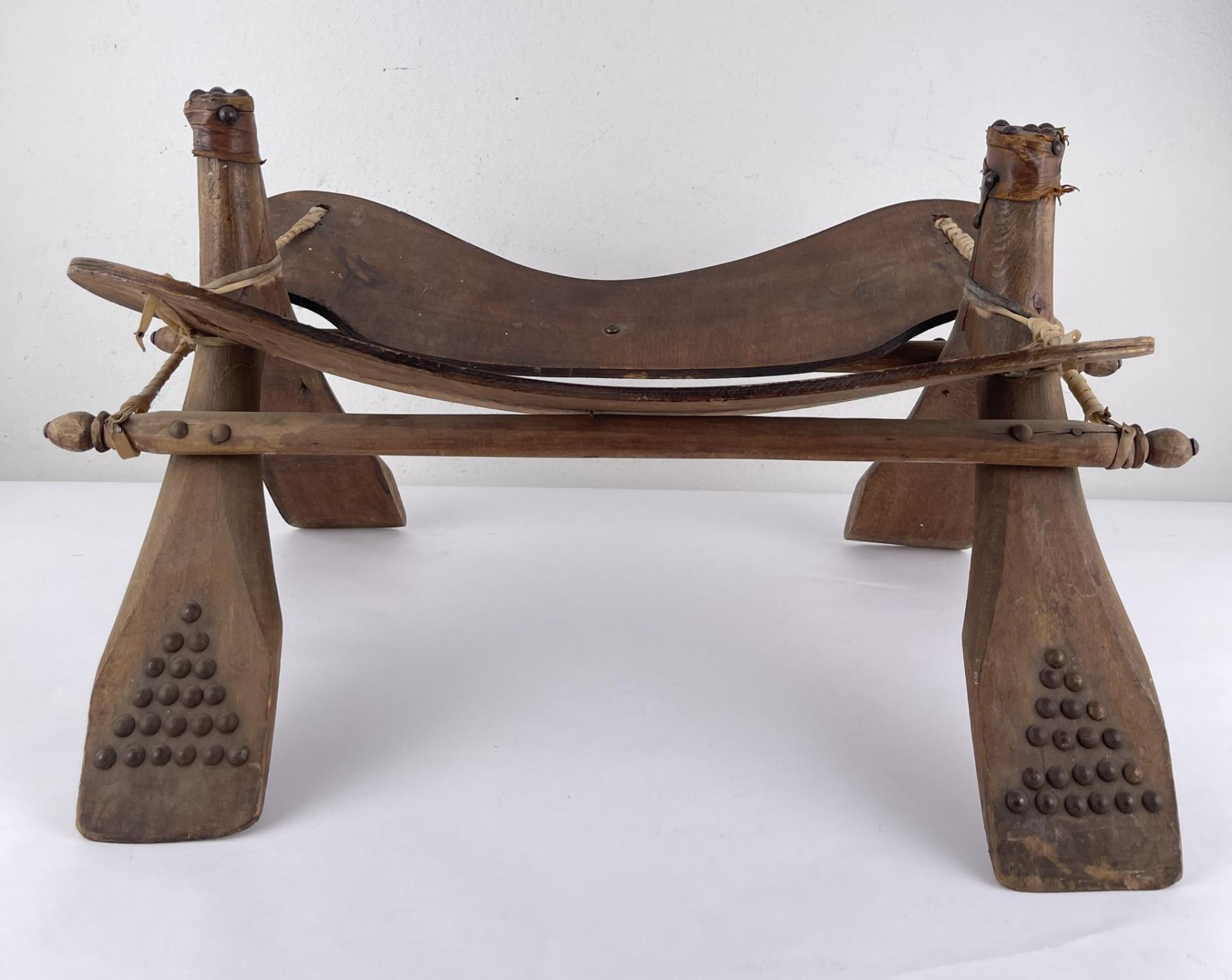 Middle Eastern Tacked Camel Saddle