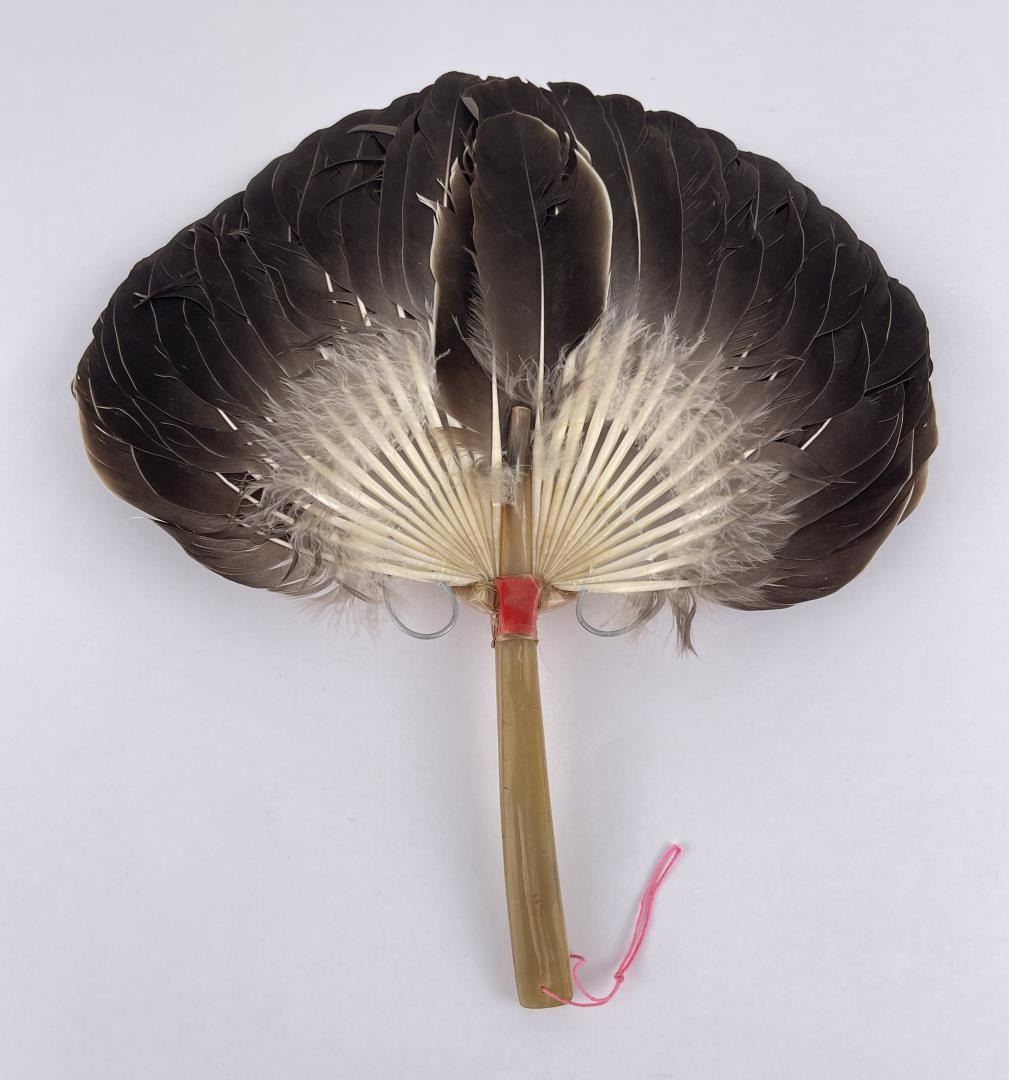 Antique Chinese Goose Feather Fan