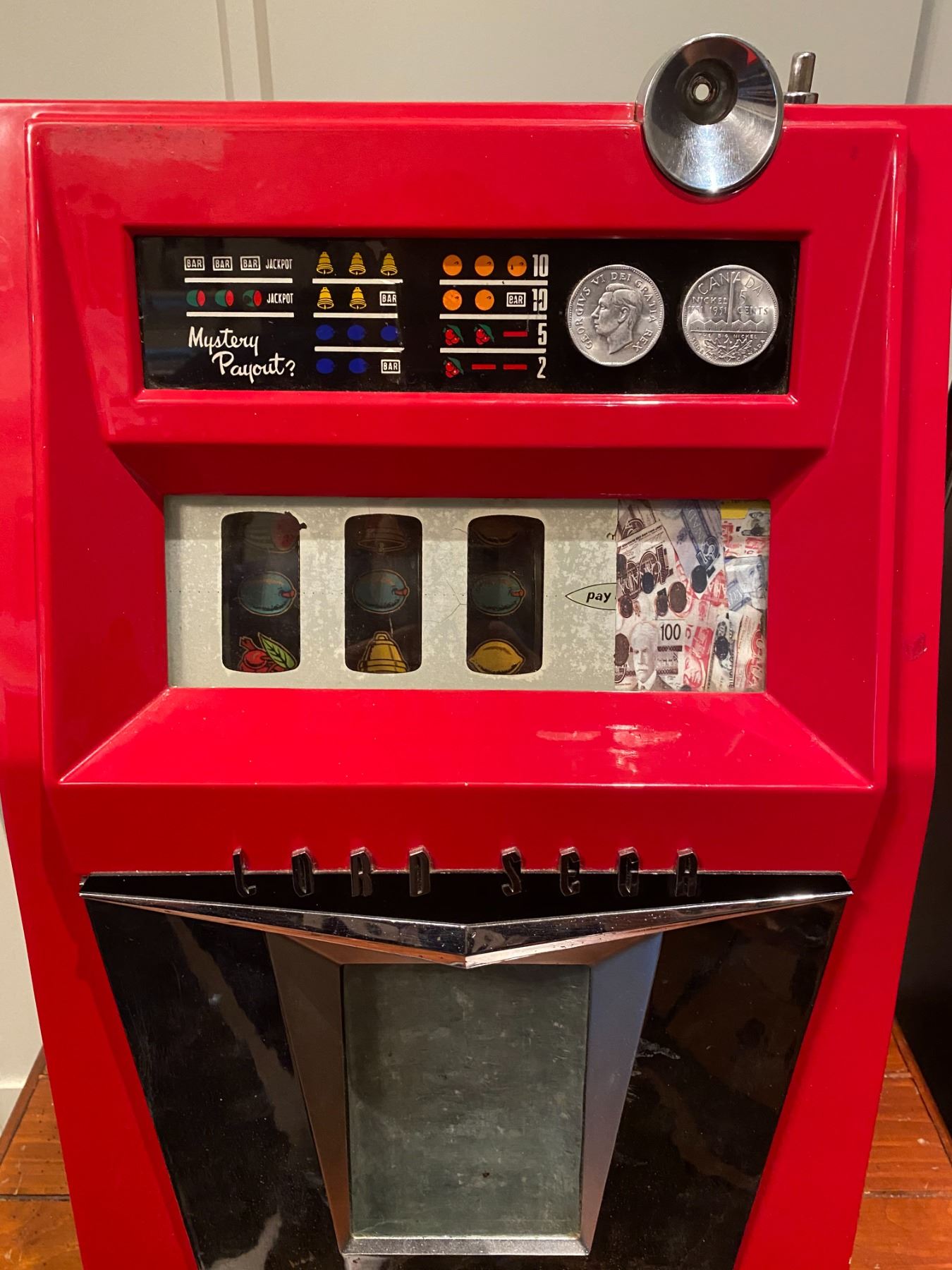 Lord Sega Slot Machine (1950's)