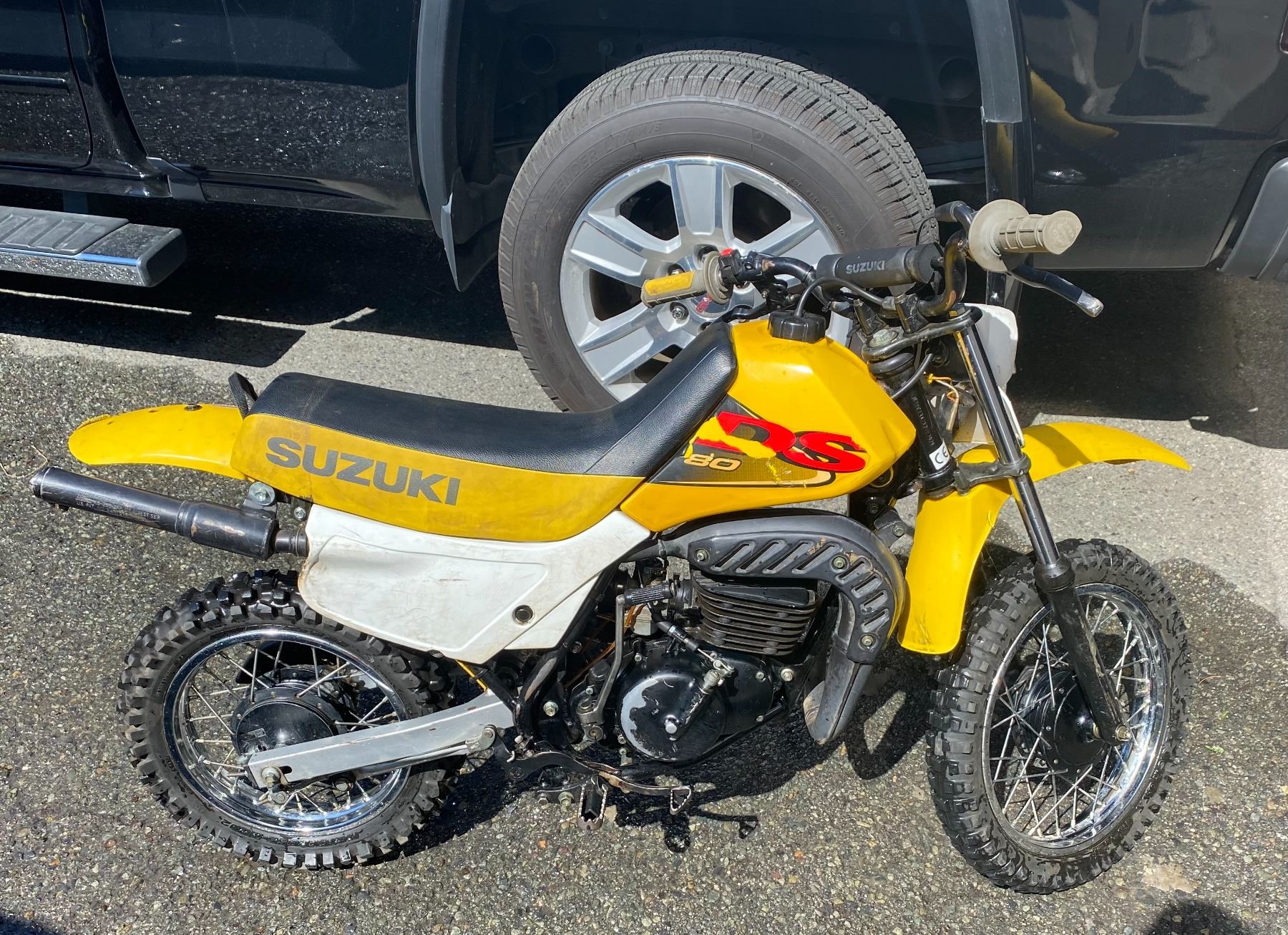 1999 Suzuki DS80 Dirtbike Motorcycle (Running)