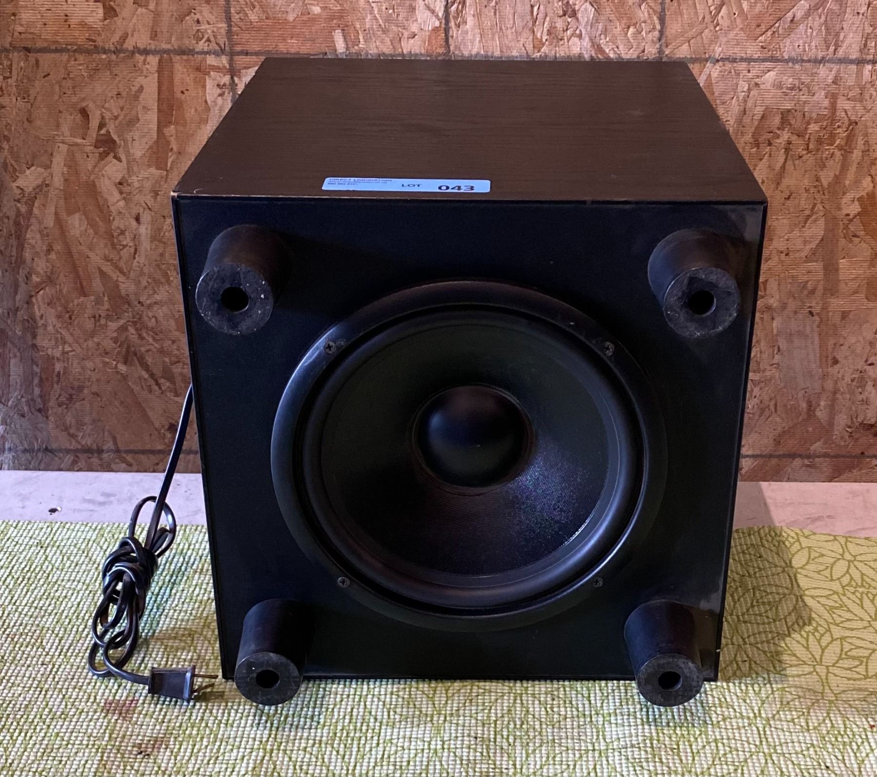 Omage Digital Big Boom 10 Amplified Subwoofer Omage Digital Big Boom 10 Amplified Subwoofer