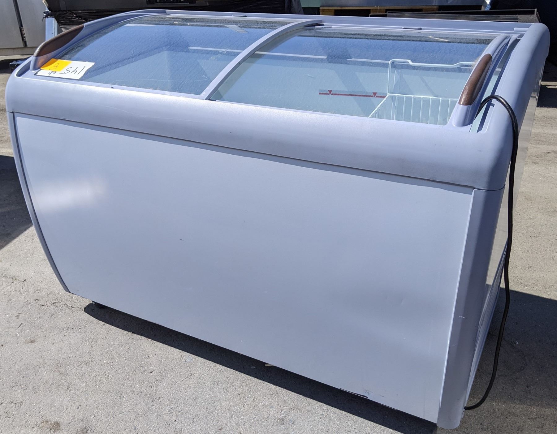 Efi - 50" Curved glass top merchandiser/Display Freezer - Model: FCCG ...