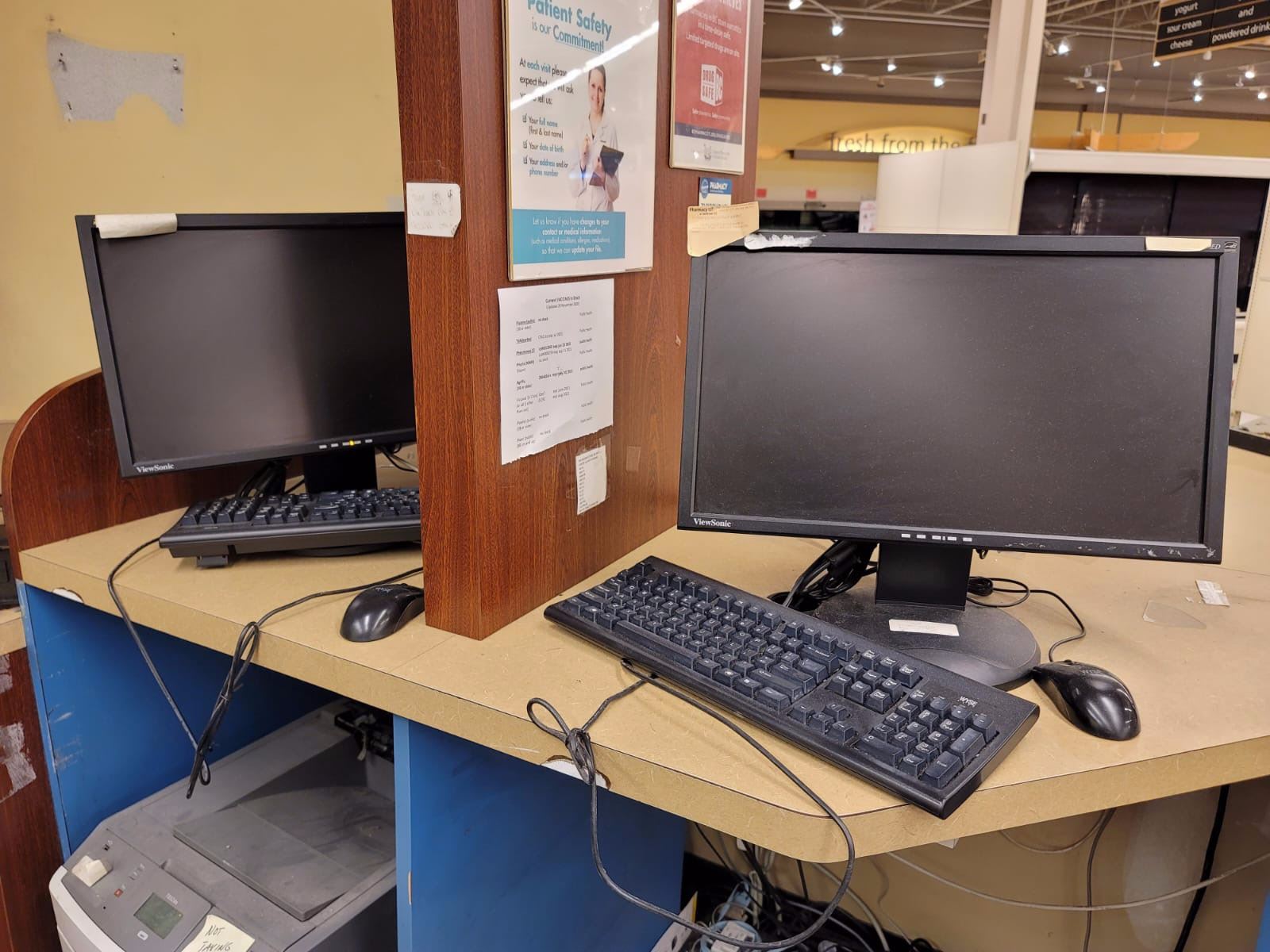 Group of 3 Computers - includes Monitor/Keyboard & CPU