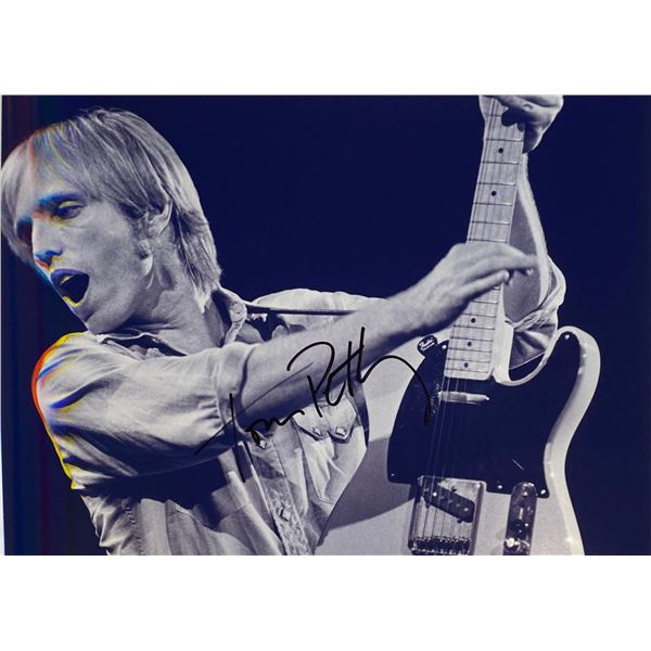 Autograph Signed Tom Petty Photo