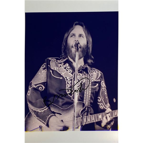 Autograph Signed Brian Wilson Photo