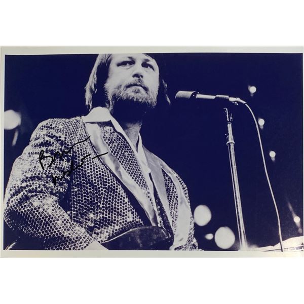 Autograph Signed Brian Wilson Photo