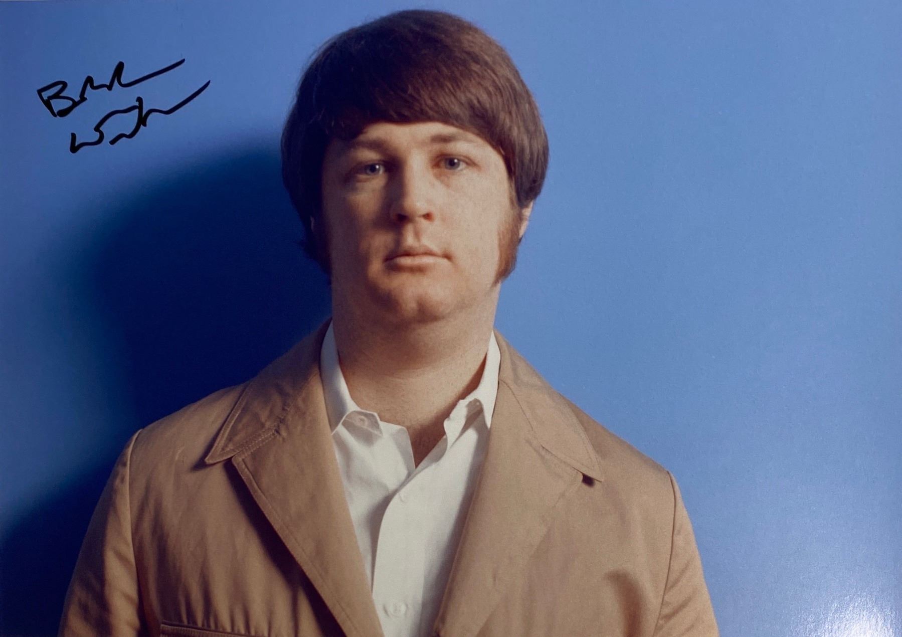 Autograph Signed Brian Wilson Photo