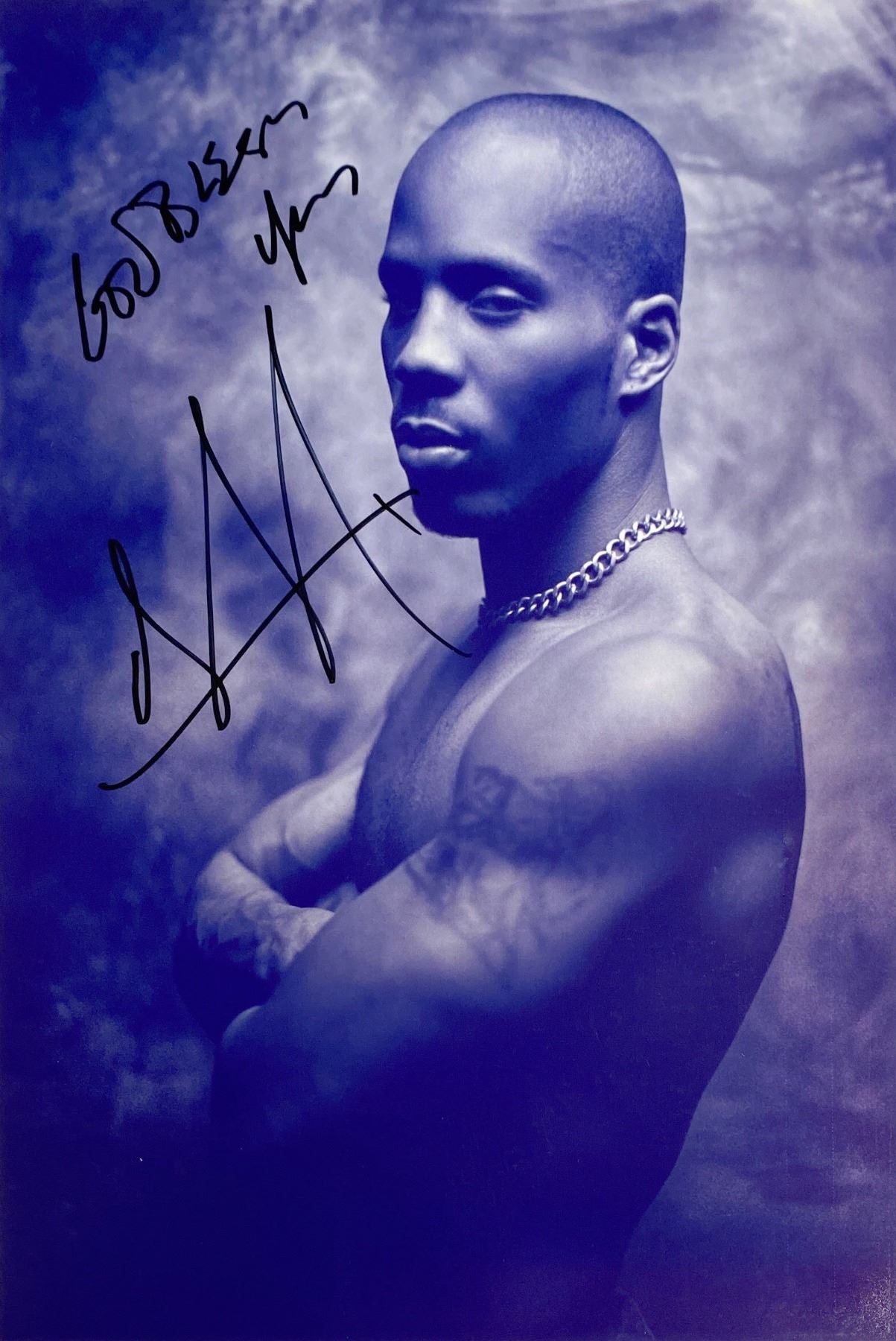 Autograph Signed DMX Photo