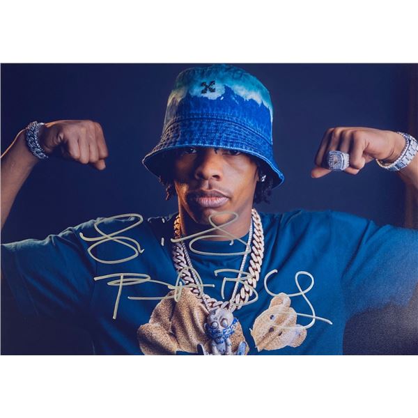 Autograph Signed Lil Baby Photo