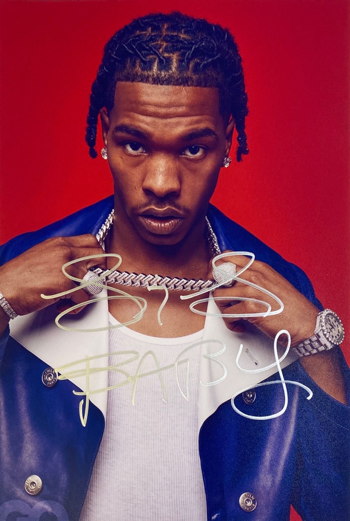 Autograph Signed Lil Baby Photo