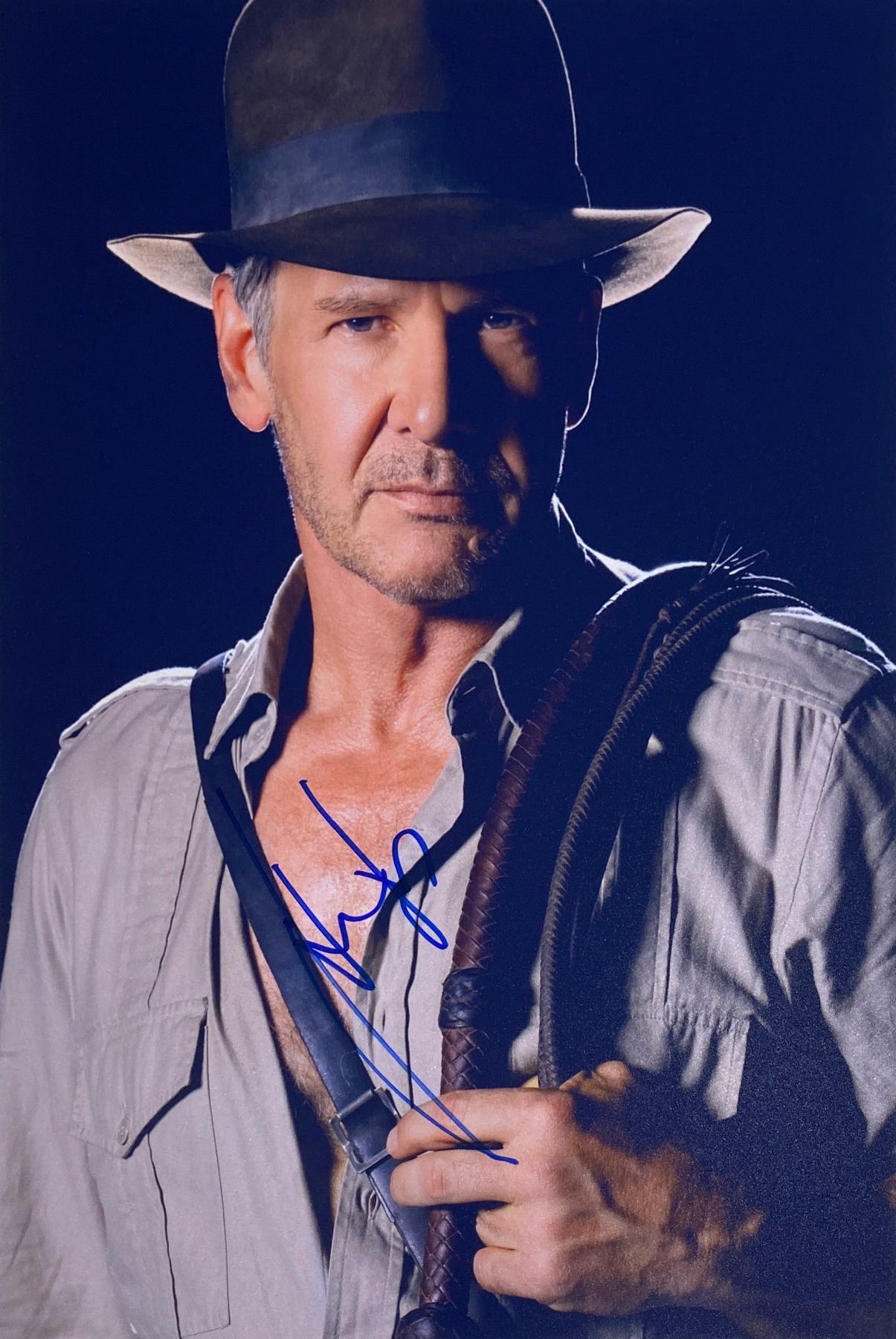 Autograph Signed Indiana Jones Photo