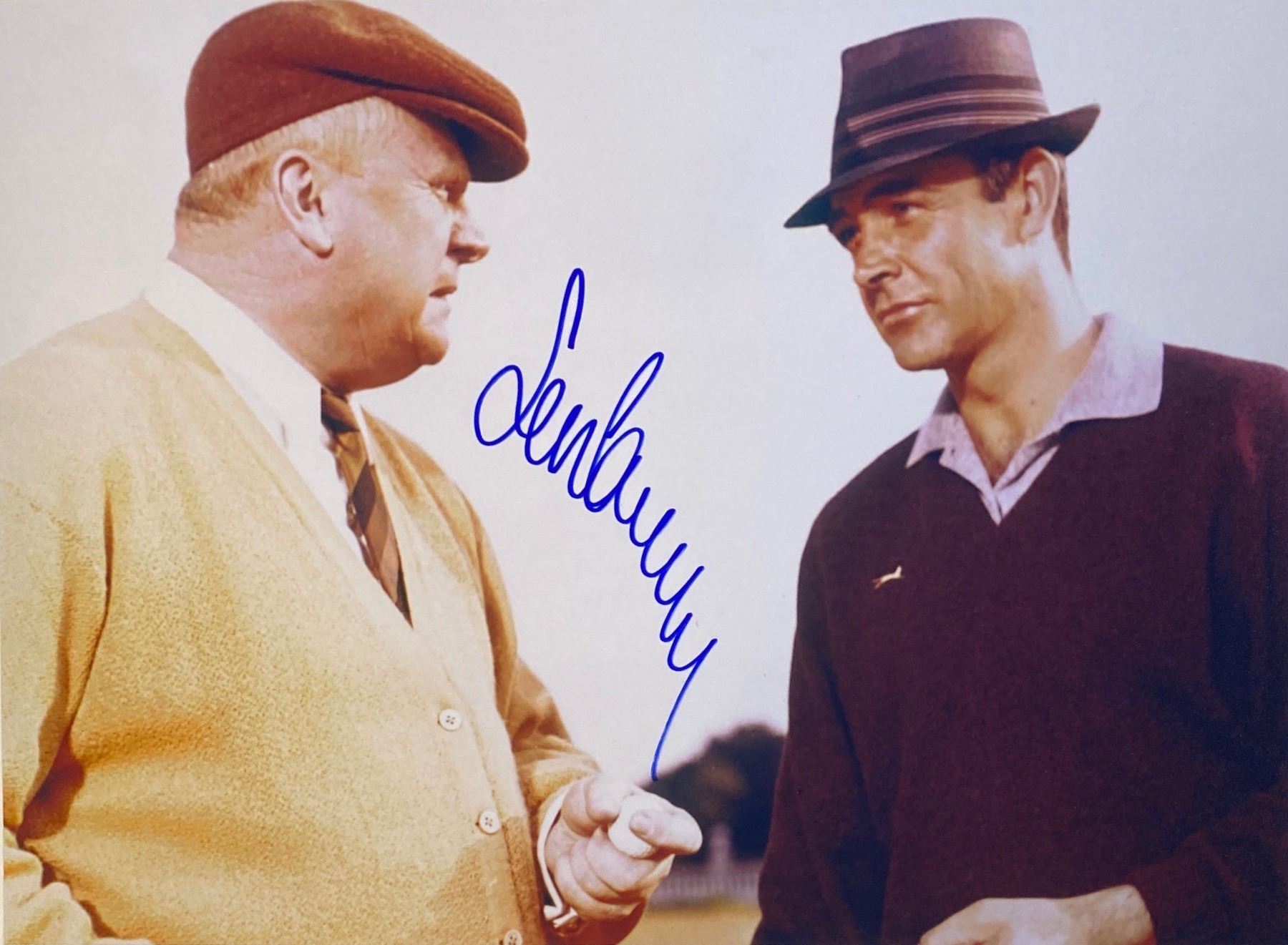 Autograph Signed Sean Connery Photo