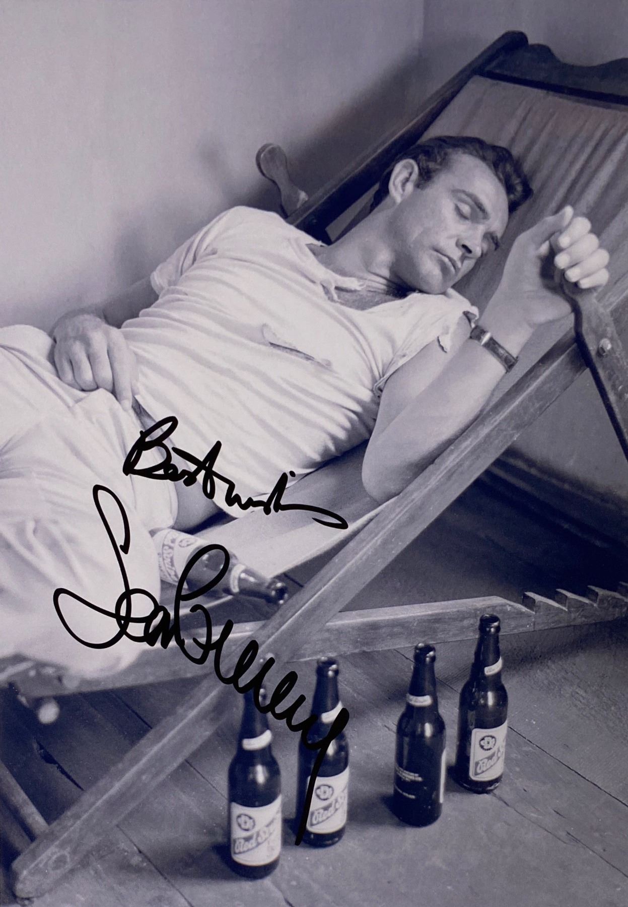 Autograph Signed Sean Connery Photo