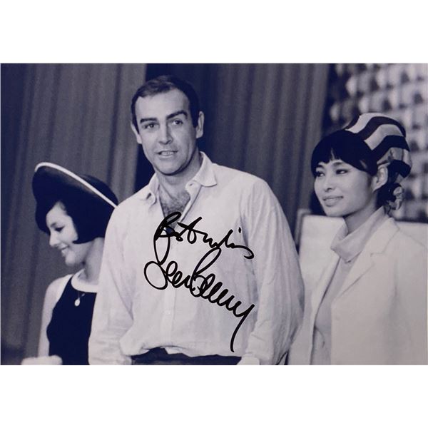Autograph Signed Sean Connery Photo