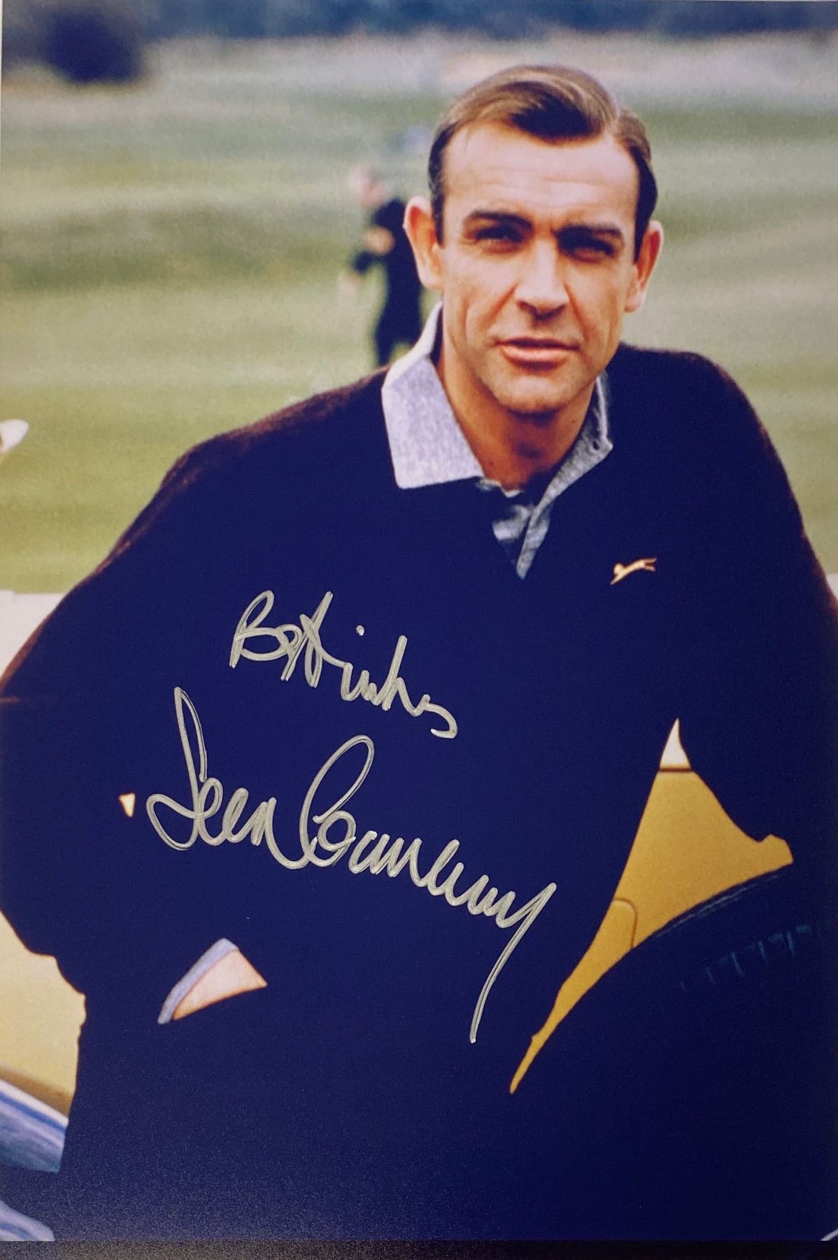 Autograph Signed Sean Connery Photo