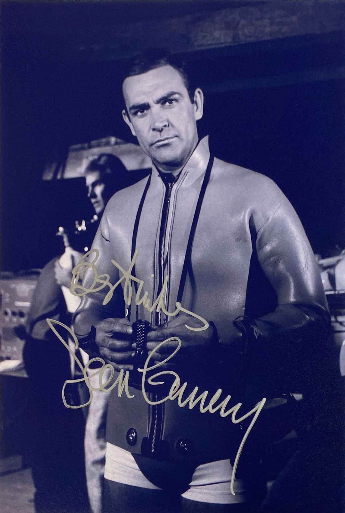 Autograph Signed Sean Connery Photo