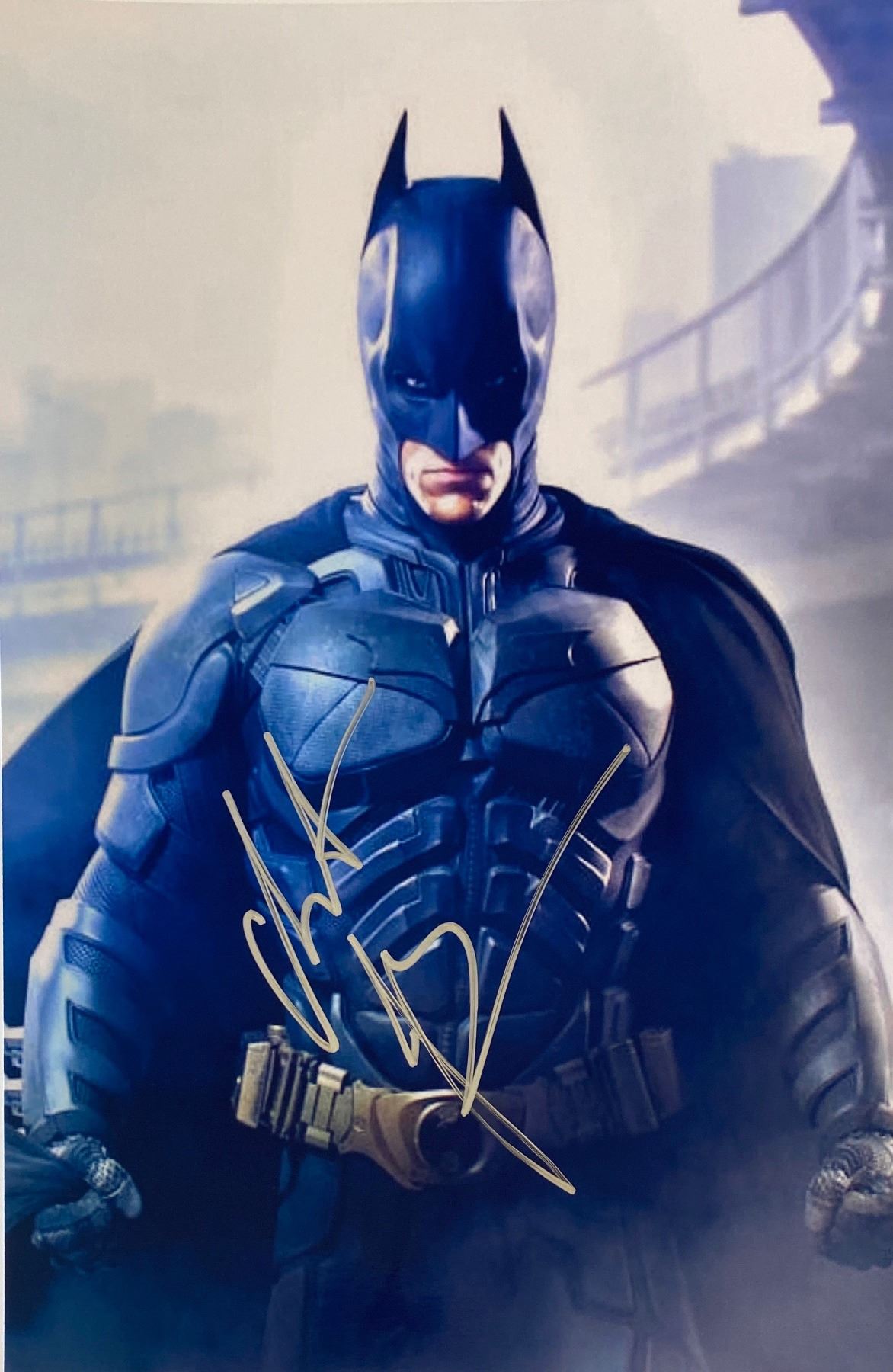 Autograph Signed Batman Photo