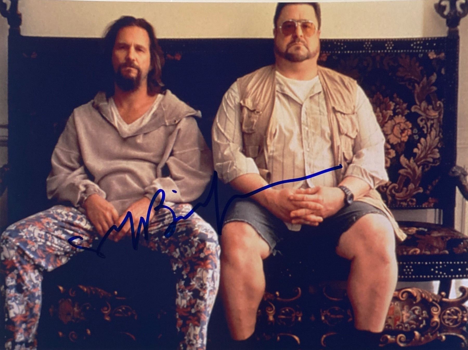 Autograph Signed Big Lebowski Photo