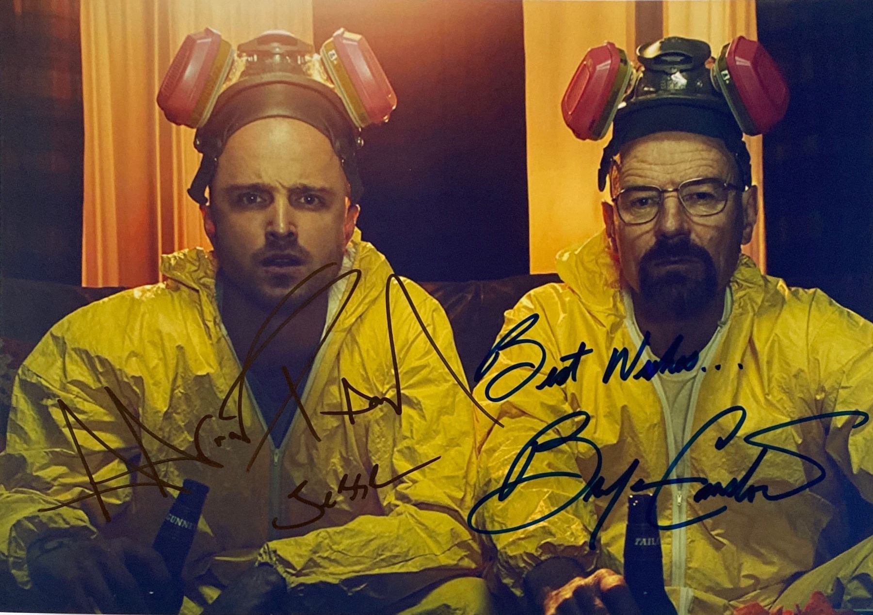 Autograph Signed Breaking Bad Photo