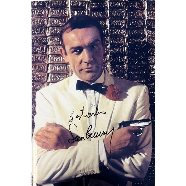 Autograph Signed James Bond 007 Photo