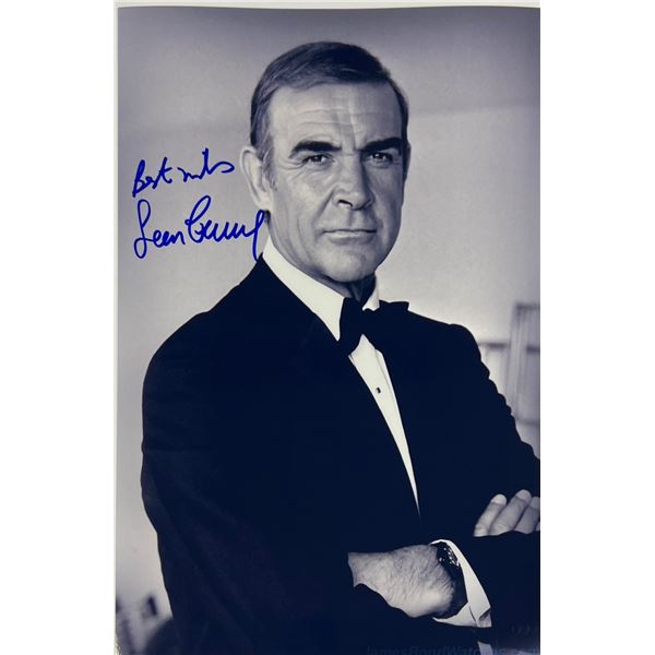 Autograph Signed James Bond 007 Photo