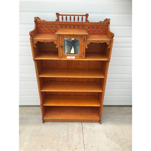 Beautiful Victorian Maple Shelf Beck Auctions Inc
