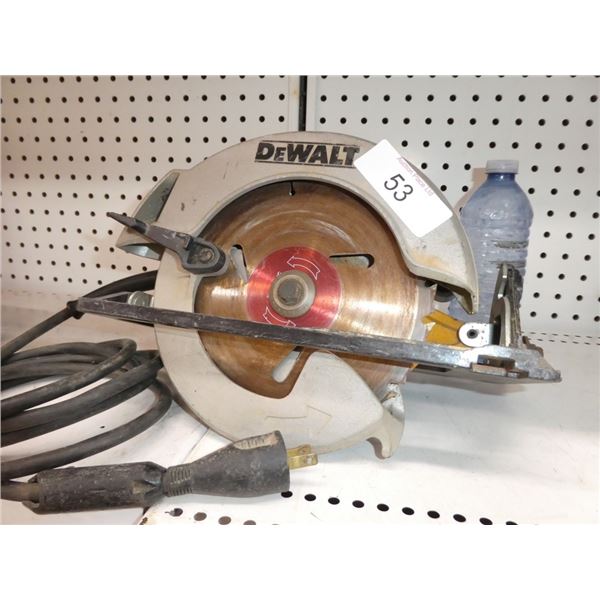 Dewalt DW369 7-1/4" circular saw w/ electric brake