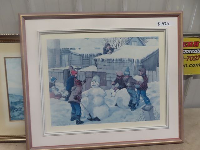Limited Edition Print - Armand Paquette - Signed Limited Edition Print - Armand Paquette - Signed