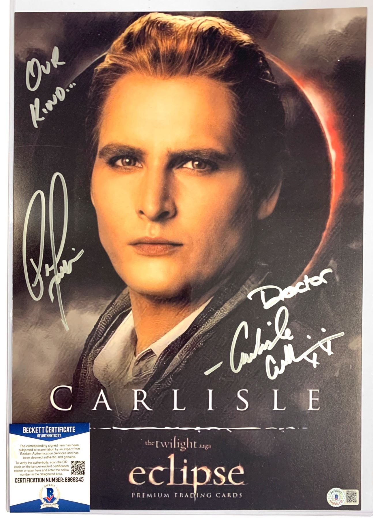 Signed Twilight Photo Beckett