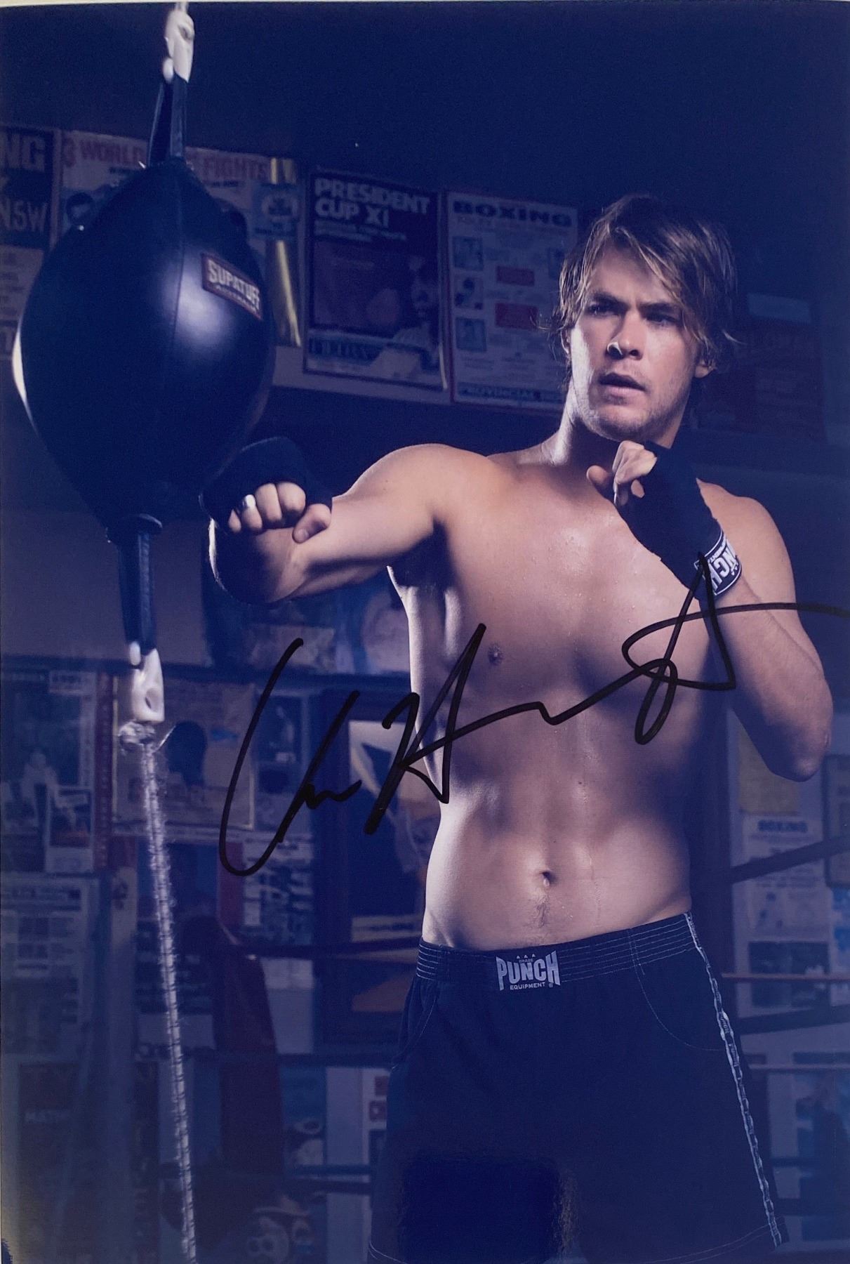 Autograph Signed Chris Hemsworth Photo